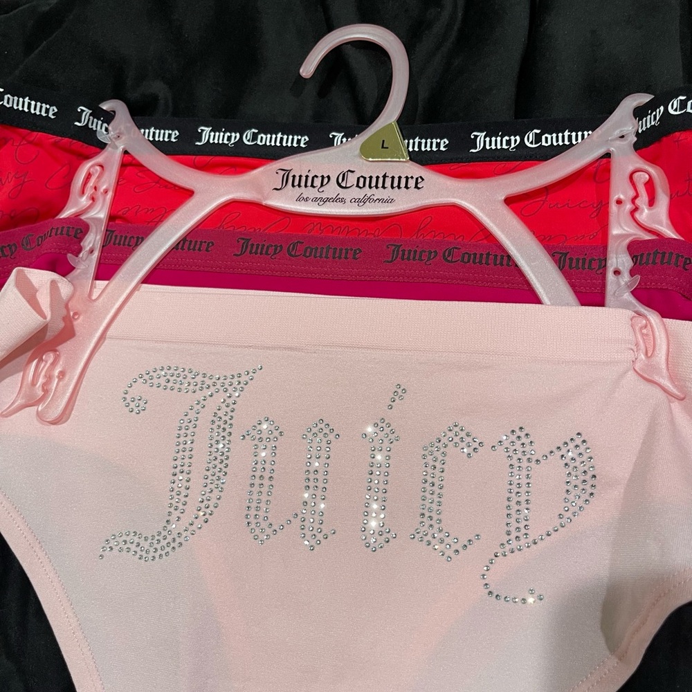 Set Of 3 Nwt Juicy Couture Panties - Gem